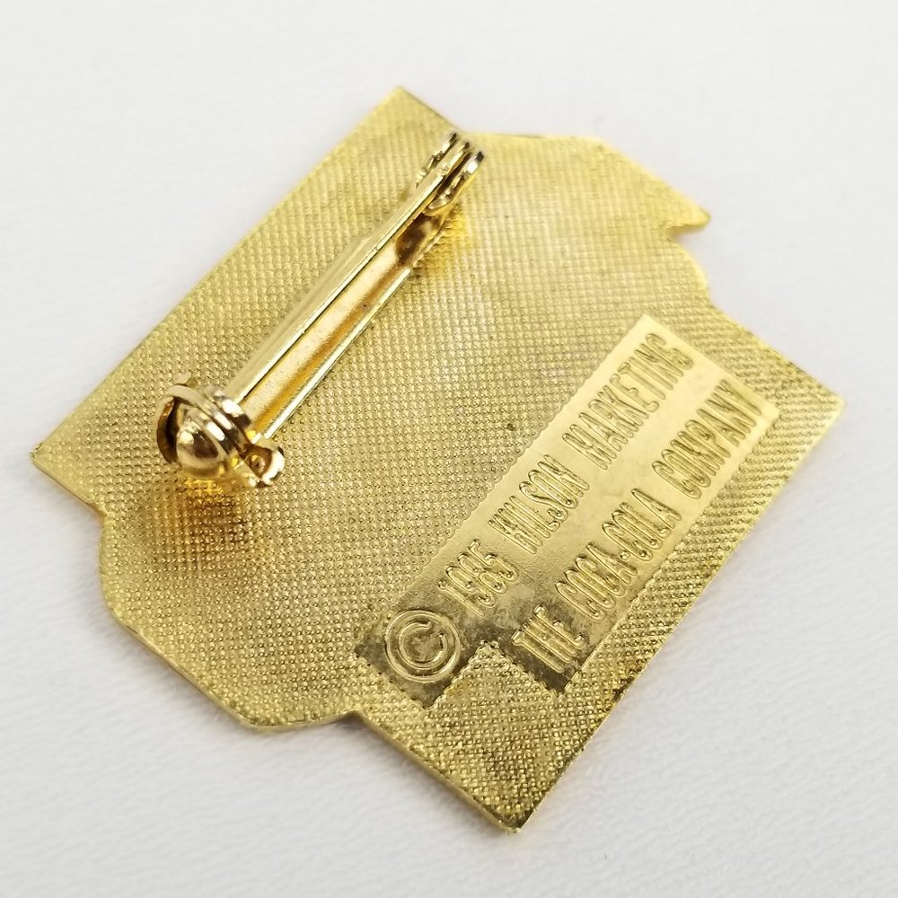 Vintage 1986 Coca Cola 100 Year Centennial Pin - Gem
